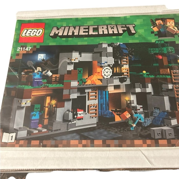 Lego | Toys | Lego Minecraft Rare Set 2147 The Bedrock Adventures 644 ...